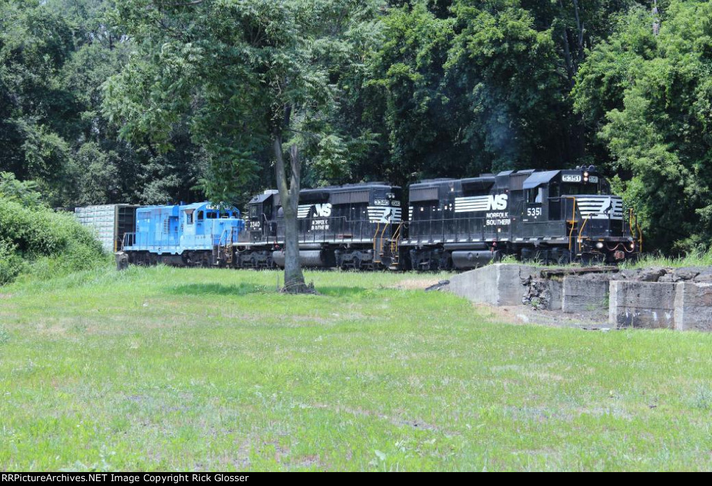 NS Local H74 on WASS with BDRV 1856 @ 1257 hrs